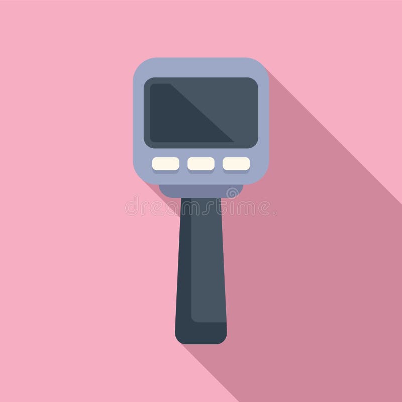 Speed Radar Camera Icon Flat Vector. Flash Gun Limit Stock Illustration ...