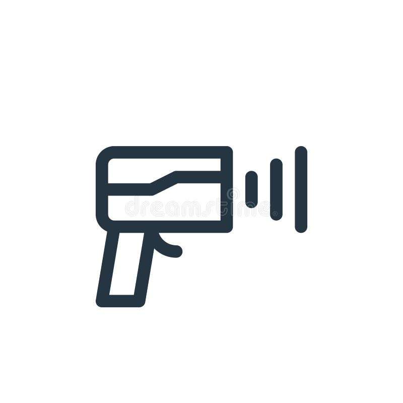 Speed Radar Camera Icon, Cartoon Style Stock Vector - Illustration of ...