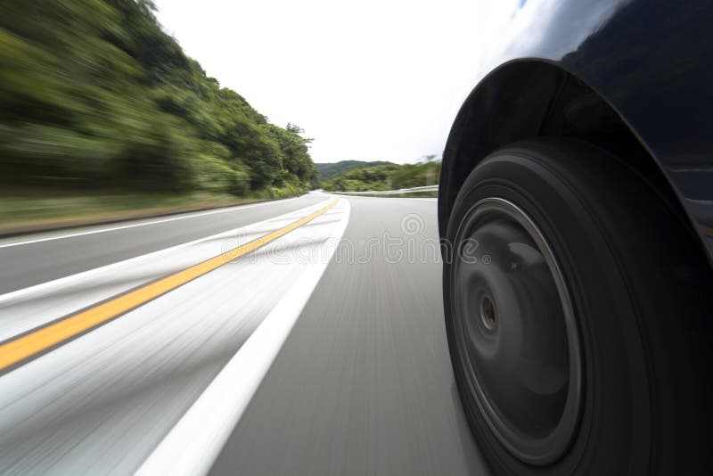 Speed road and wheel stock photo. Image of light, point - 11202406