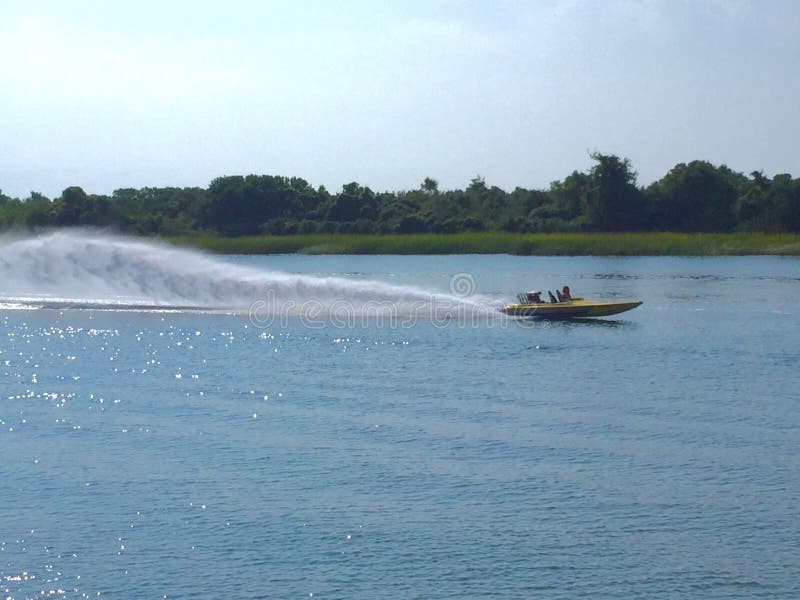 Speed stock photo. Image of boat, water, tail, fast, speed - 58944904
