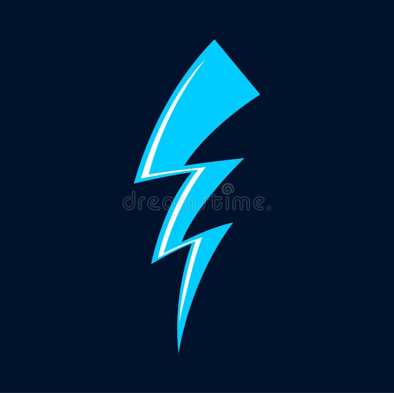 Speed or Shock Sign, Thunderbolt Lightning Flash Stock Vector ...