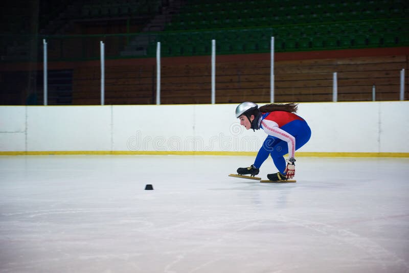 Speed skating stock image. Image of health, indoor, games - 54466791