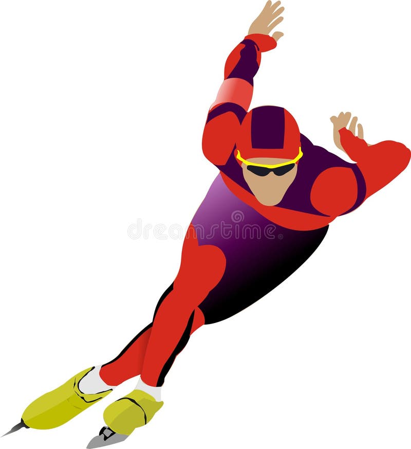 Superhero Woman Running Isolated Illustration Stock Illustration ...