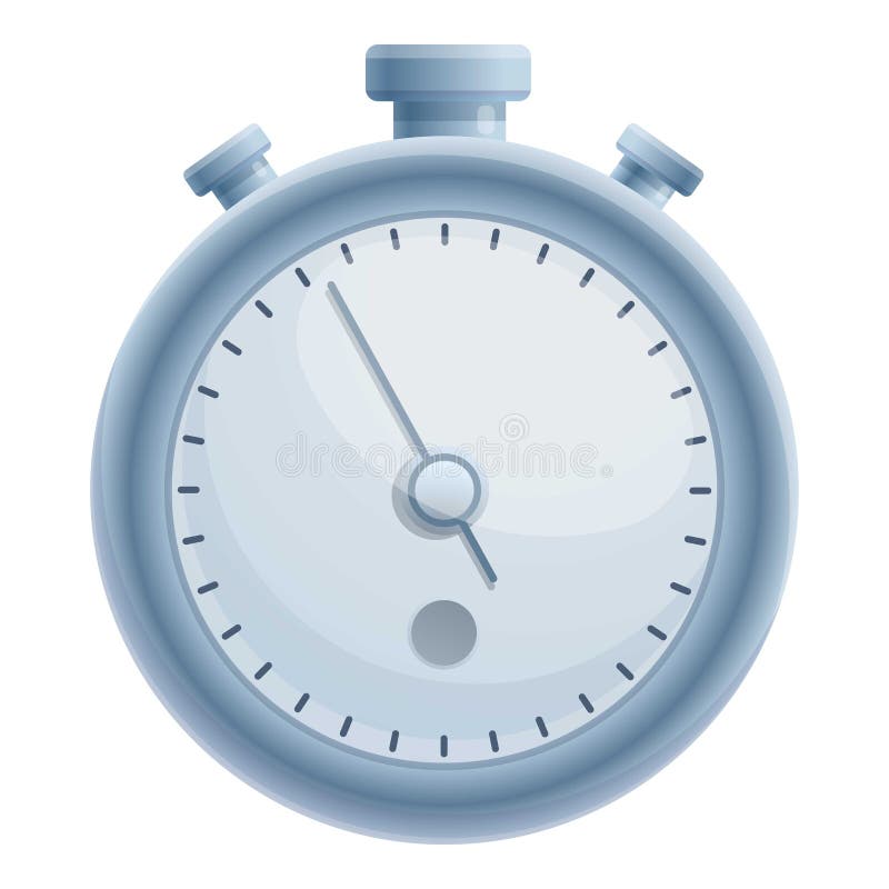 Speed Stopwatch Icon Cartoon Vector. Timer Clock Stock Vector ...