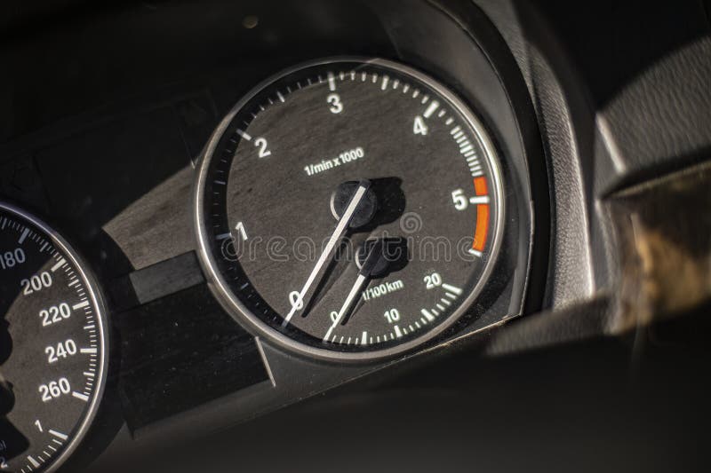 Speed Symphony: Melodic Motion of a Speedometer Stock Photo - Image of ...