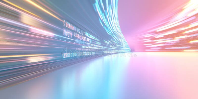 Speed Technology Abstract Motion Light, Vibrant Patterns Futuristic ...