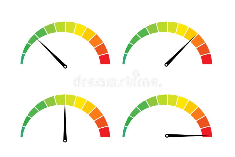 Speed Test Internet Measure Icon. Vector Illustration Stock Vector ...