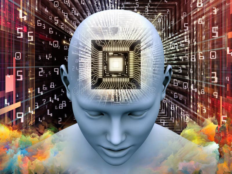 Speed of Thought stock illustration. Illustration of geometry - 99594030