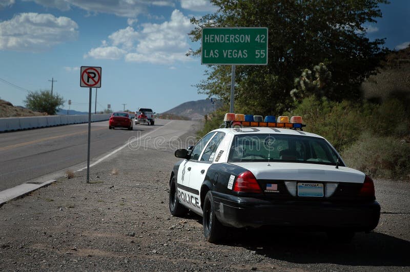 Police Officer Guiding Apprehended Man into Police Car Stock Image ...