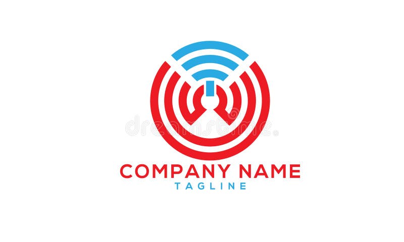 Speed WiFi logo design stock vector. Illustration of number - 275008591
