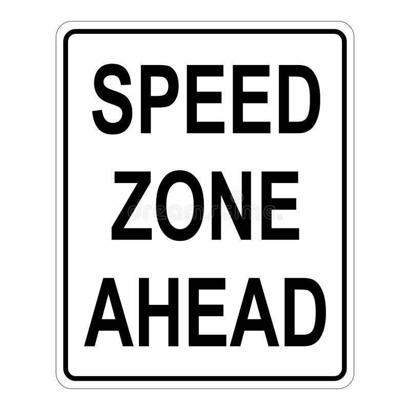 Reduce Speed Sign Stock Illustrations – 222 Reduce Speed Sign Stock ...