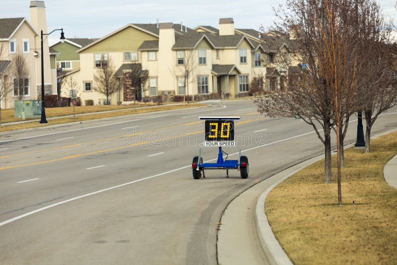 30 speed zone sign stock image. Image of black, signage - 17267381