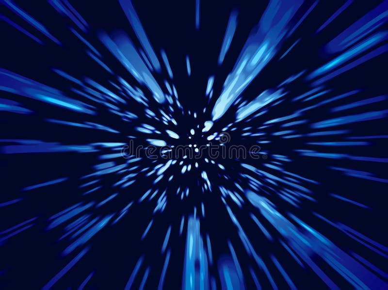 Speed zoom lights stock vector. Illustration of blurred - 4096374