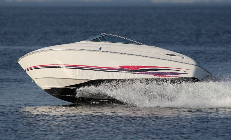 Speedboat stock photo. Image of sport, vessel, seawater - 10143846