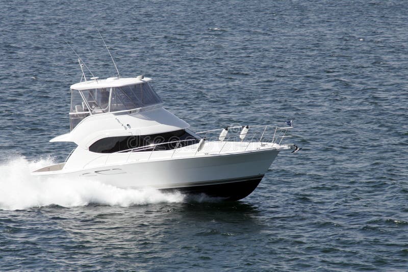 Speedboat stock photo. Image of fishing, blue, motorboat - 1588398