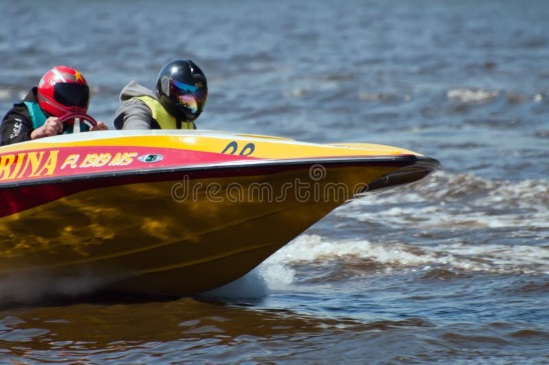 Speedboat in Action editorial image. Image of driver - 22731965