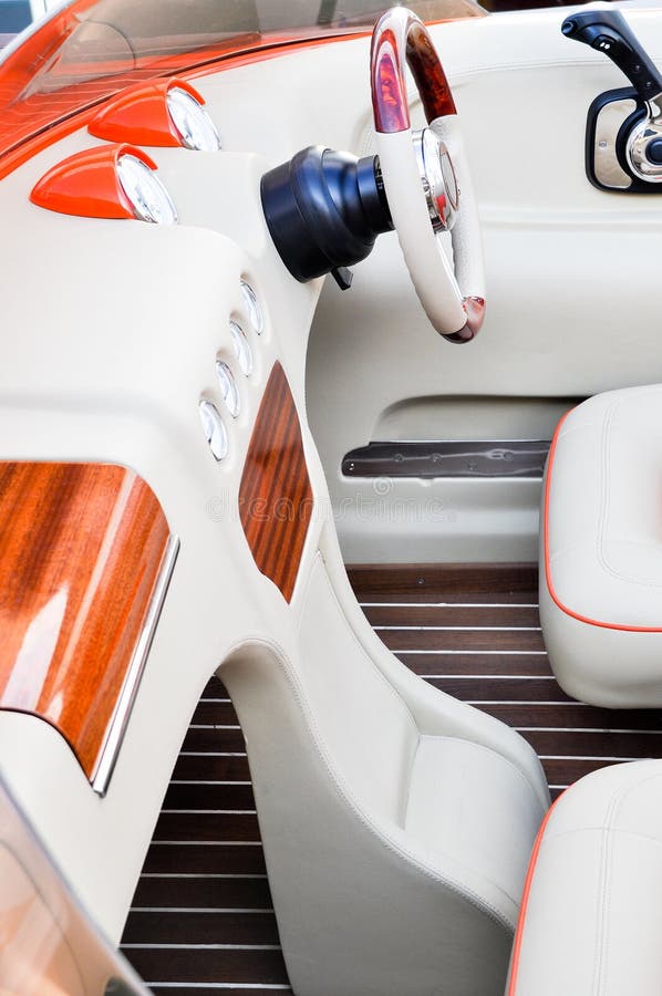 Speedboat control panel stock photo. Image of fast, drive - 50065034