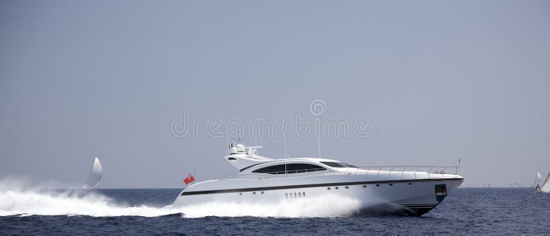 Speedboat stock photo. Image of fishing, blue, motorboat - 1588398