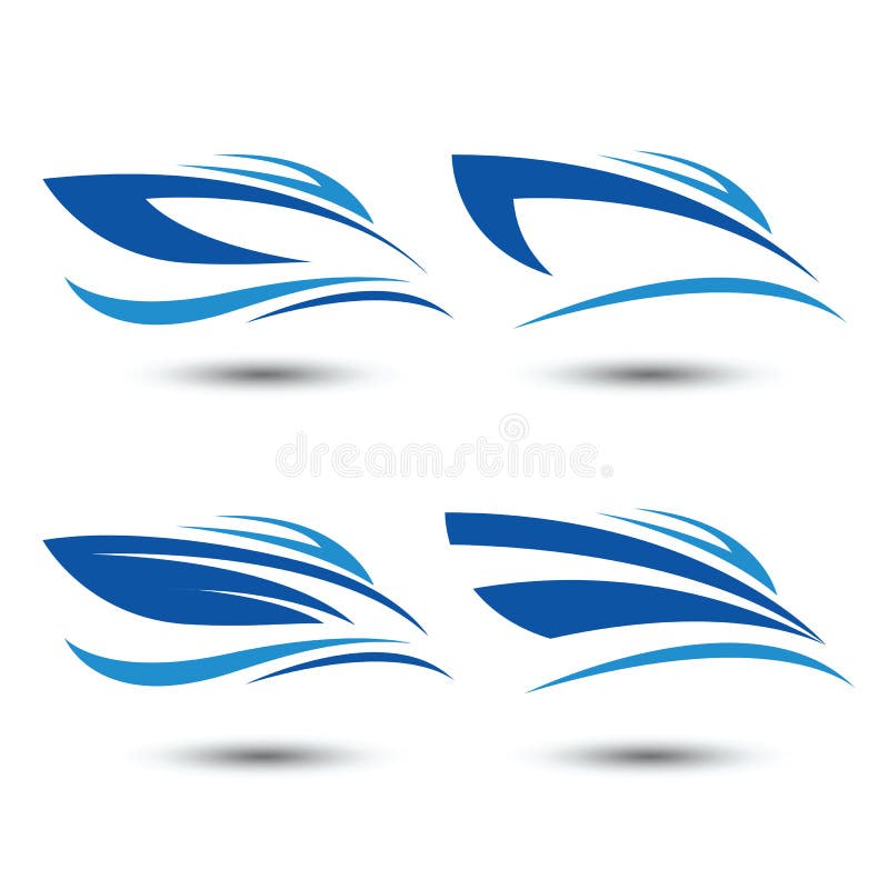 Speed Boat Logo Stock Illustrations – 9,446 Speed Boat Logo Stock ...