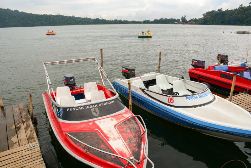 Speedboats at the Jetty in Bali Island, Indonesia Editorial Image ...