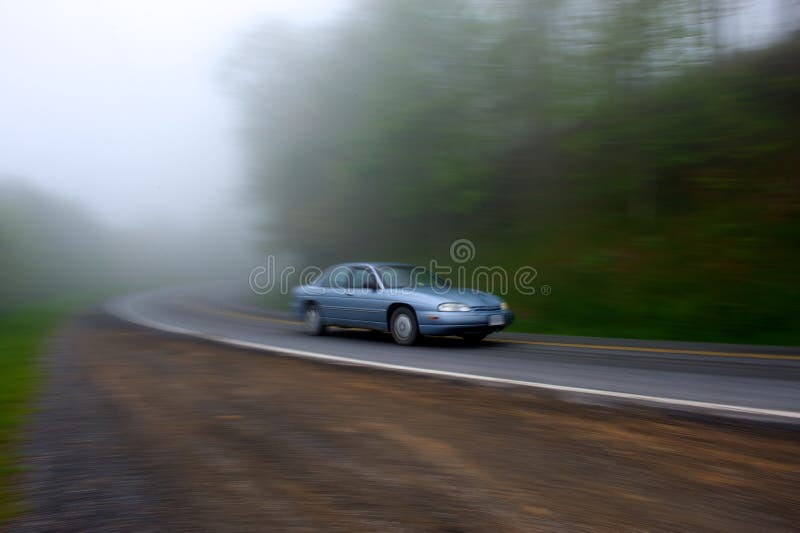 Speeding Car stock image. Image of curve, speed, risk - 14412753
