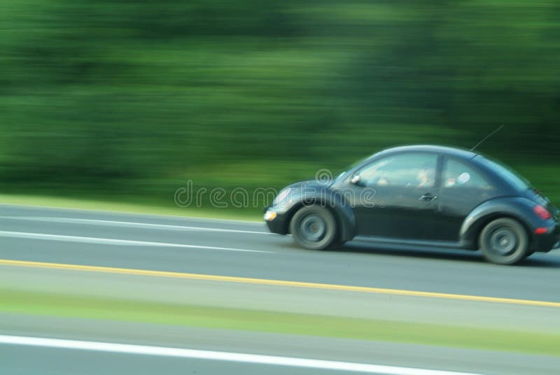 Speeding Car Picture. Image: 5888557