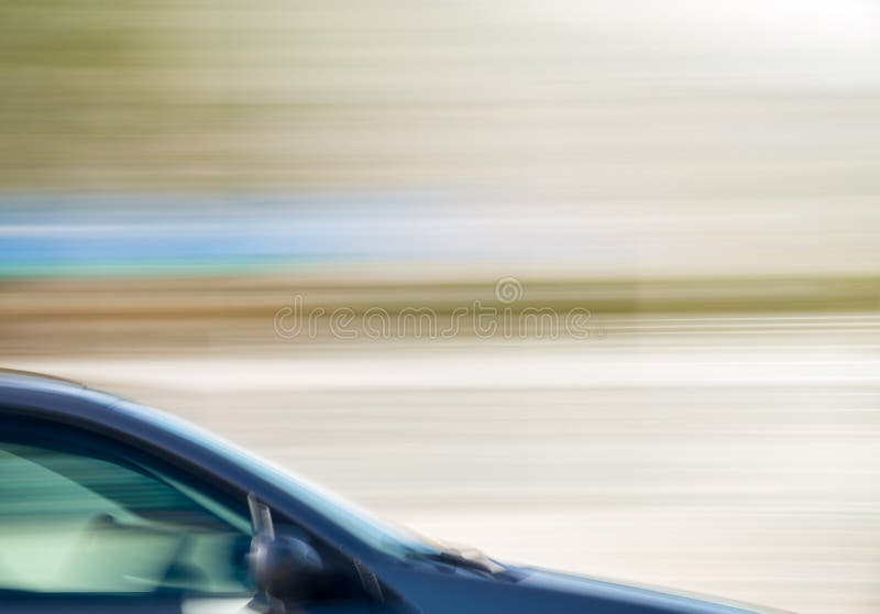 Speeding car stock image. Image of rush, move, side, automobile - 49606735