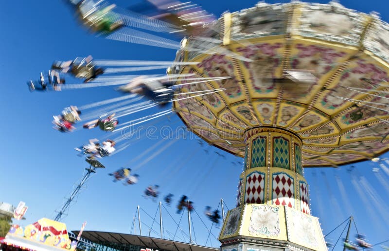 Carousel at the show stock photo. Image of active, copyspace - 24617398