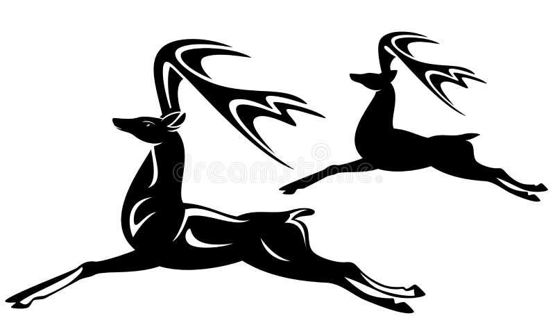 Deer Outline Stock Illustrations – 65,113 Deer Outline Stock ...