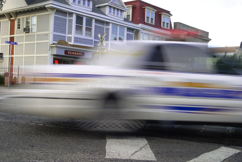 Speeding police van stock photo. Image of abstract, enforcement - 19720514