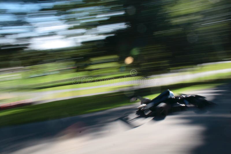 Speeding race car stock photo. Image of automobile, competition - 3105016