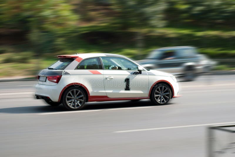 Speeding road car stock photo. Image of motion, speeding - 27007136