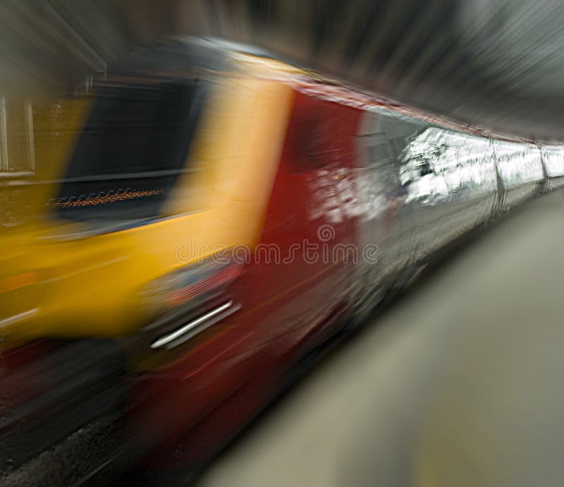 Fast moving train stock photo. Image of metropolitan, hurry - 3100700