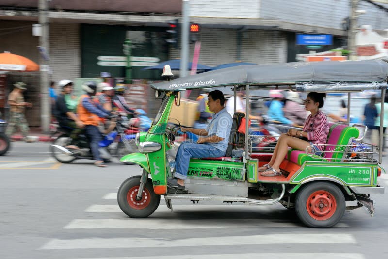 Speeding Tuk Tuk in Bangkok Editorial Stock Photo - Image of fashioned ... Speeding Tuk Tuk in Bangkok Editorial Stock Photo - Image of fashioned ...