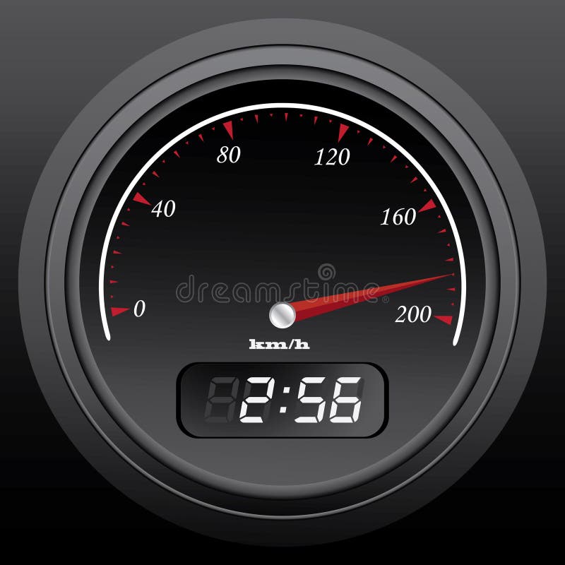 Speedometer Speed Internet Traffic Stock Vector - Illustration of ...