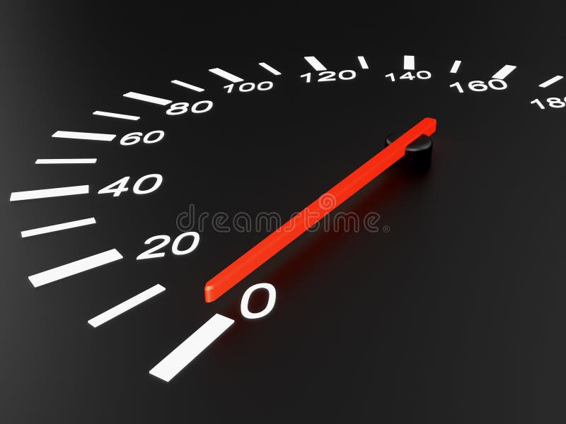 Accelerate Speedometer Illustration Design Stock Illustration ...
