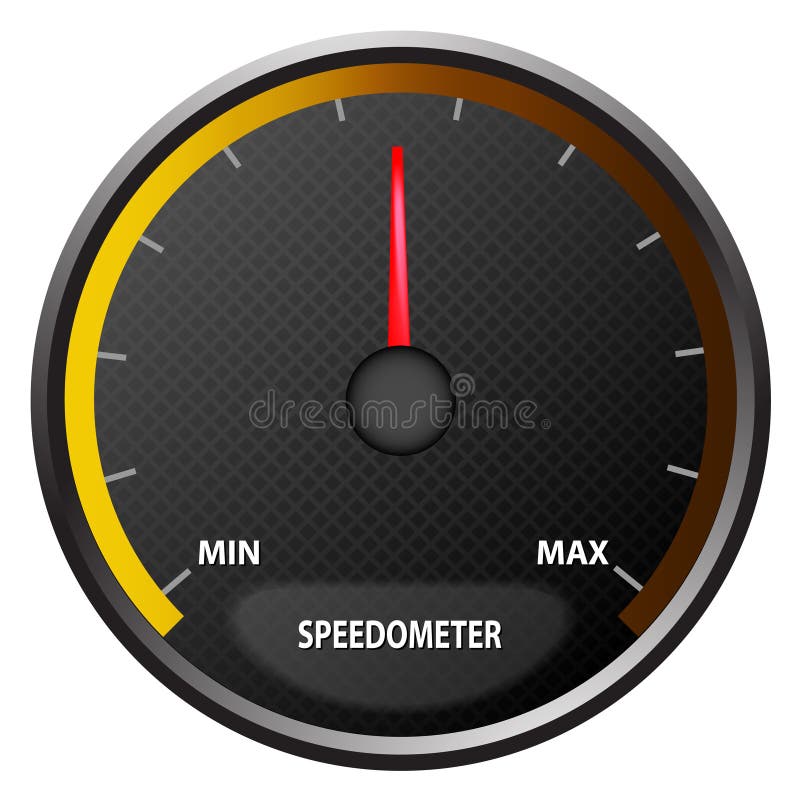 Speedometer stock vector. Illustration of silver, downloads - 16947666