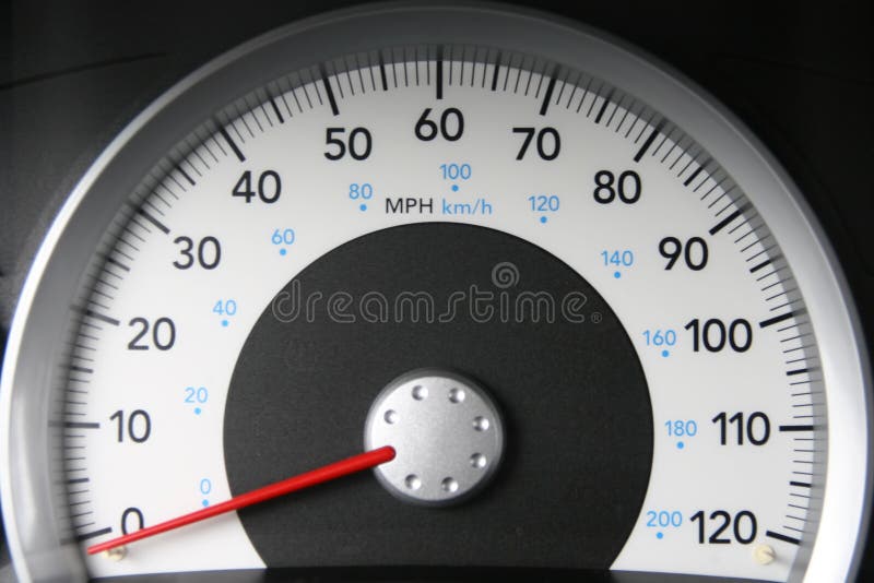 Speedometer stock image. Image of blue, black, needle - 4670065