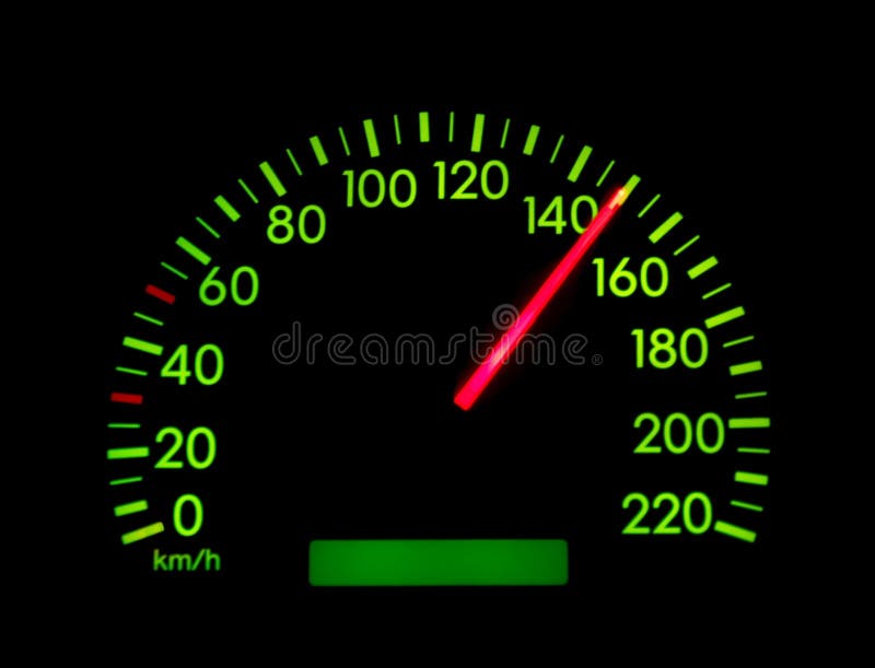 Speedometer stock photo. Image of dark, instrument, light - 12899314
