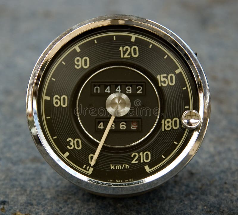 Speedometer stock image. Image of vintage, royce, history - 6217101