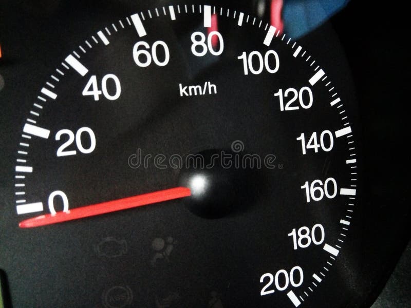 Speedometer on black background - cars, Speedometer on black background ...