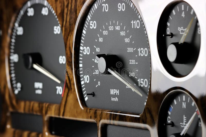 Speedometer stock image. Image of automobile, instrument - 246262519