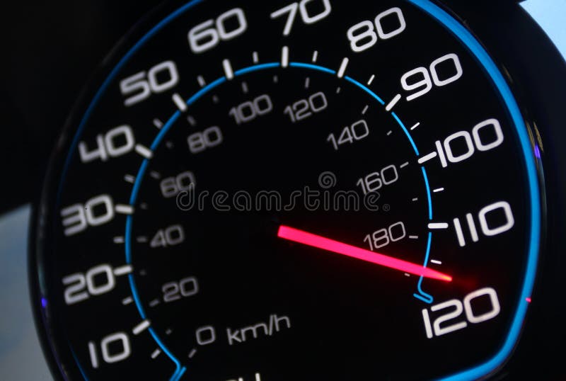 Speedometer stock image. Image of kilometer, meter, mileage - 94388955