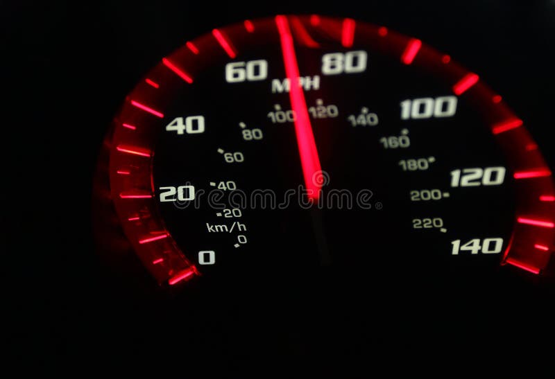 Speedometer stock photo. Image of odometer, measure, kilometre - 94389112
