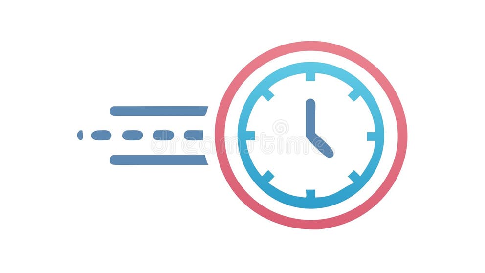 Speedometer Clock Icon for Fast Response, Vector Design Generative AI ...