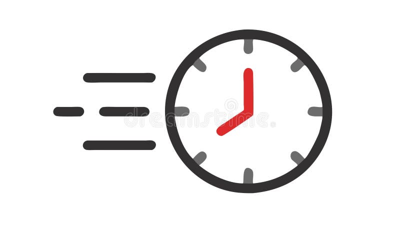 Speedometer Clock Icon, Time Efficiency, Vector Design Generative AI ...