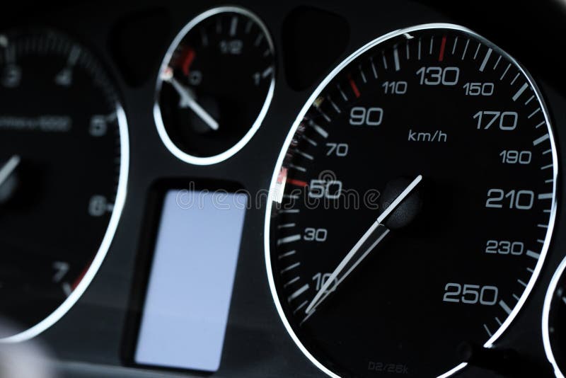 Speedometer stock image. Image of sign, dark, beautiful - 41442009