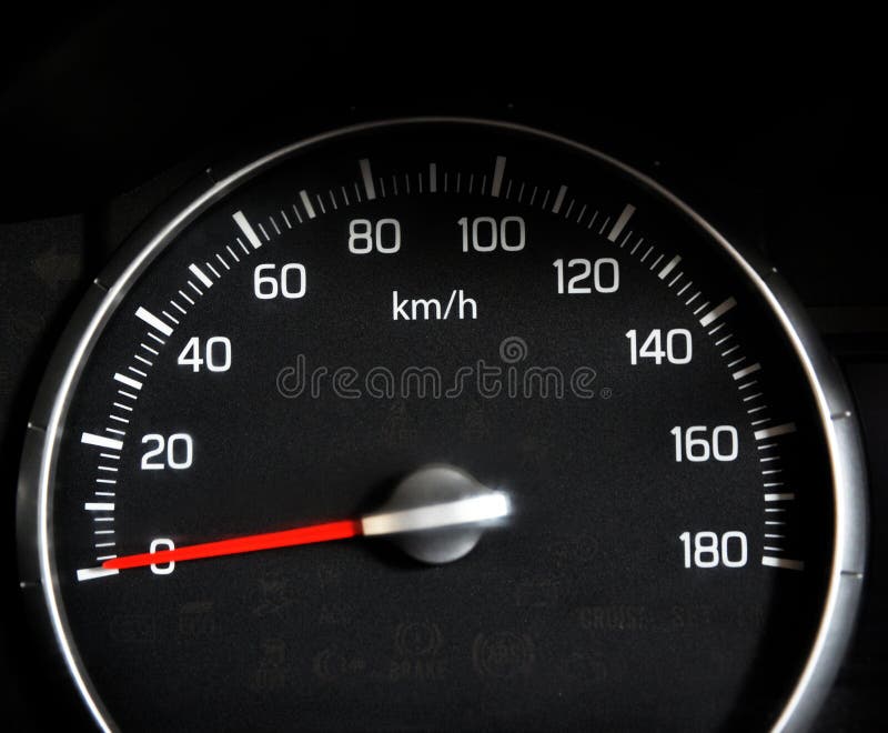 Odometer to zero button stock photo. Image of modern - 29550564