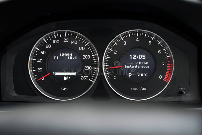 Speedometer stock photo. Image of fuel, engine, level - 20747986