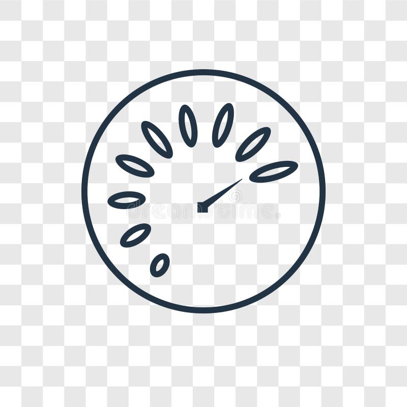 Transparent Speedometer Illustration Vector Design Stock Vector ...
